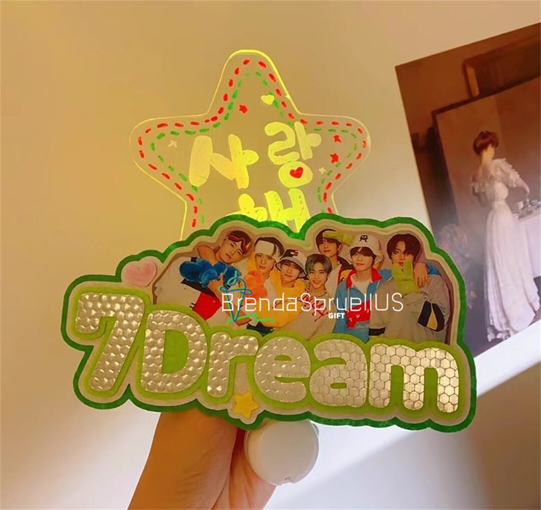 NCT DREAM Lightstick Deconame Tag NCT Name Tagk-pop Nct - Etsy