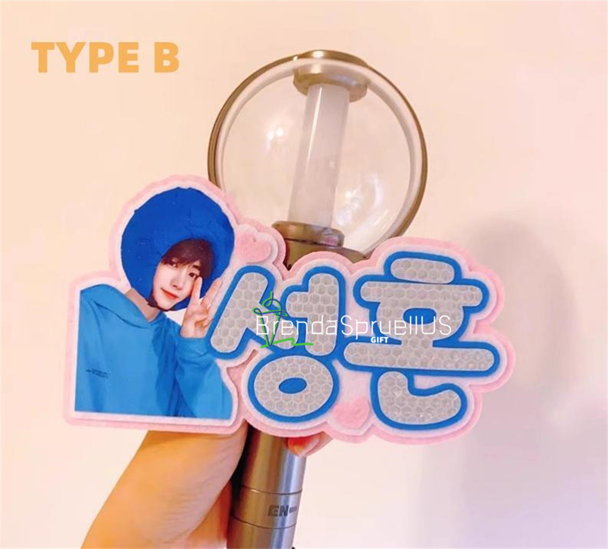 Enhypen Lightstick Deco,lightstick Name Tag Enhypen Sunghoon/heeseung ...