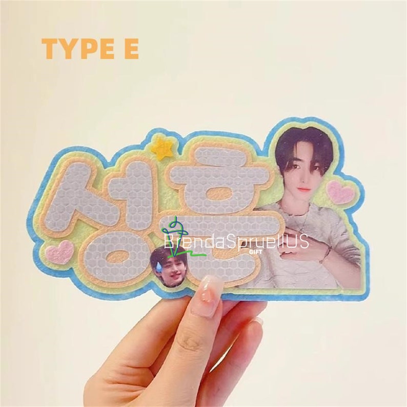 Enhypen Lightstick Deco,lightstick Name Tag Enhypen Sunghoon/heeseung ...