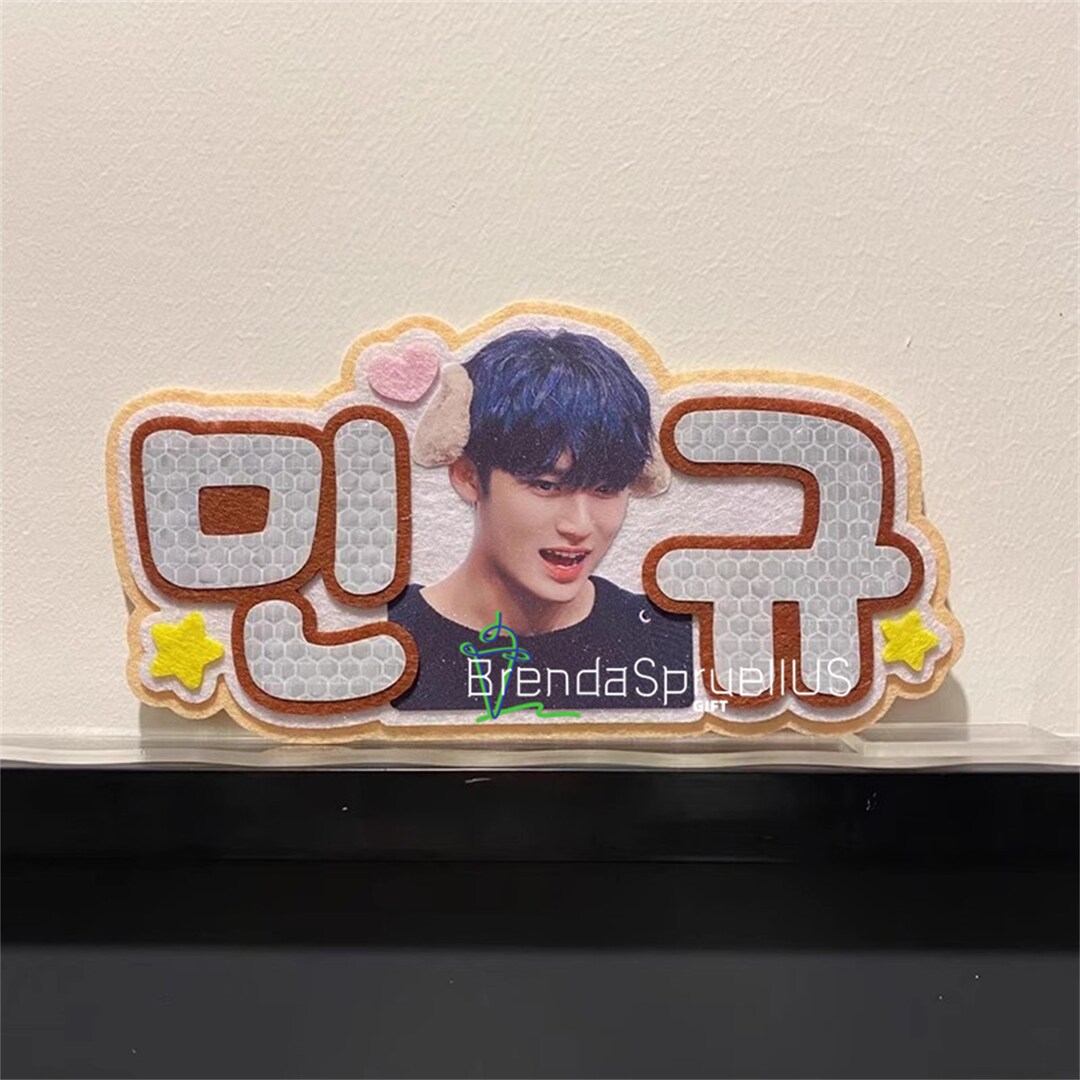 SVT Lightstick Deco,lightstick Name Tag Seventeen S.coups/mingyu/jun ...