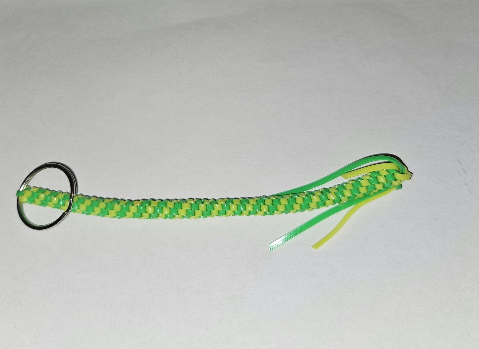 Yellow Green Spiral Rexlace Boondoggle Gimp Lacing Plastic String ...