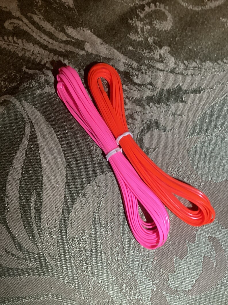 Custom 2 String Method Plastic Lanyard Boondoggle Gimp Lacing Rexlace Keychain - Etsy