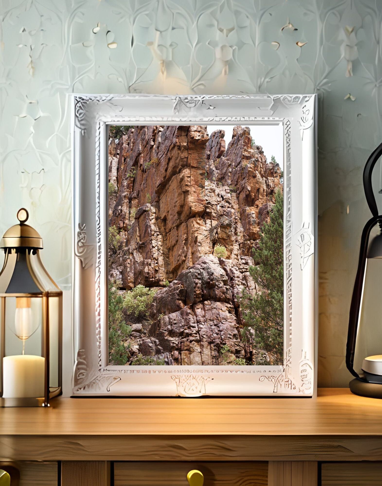 Rock Formation Print, Rock Photograph, Rock Poster, Flinders Ranges ...