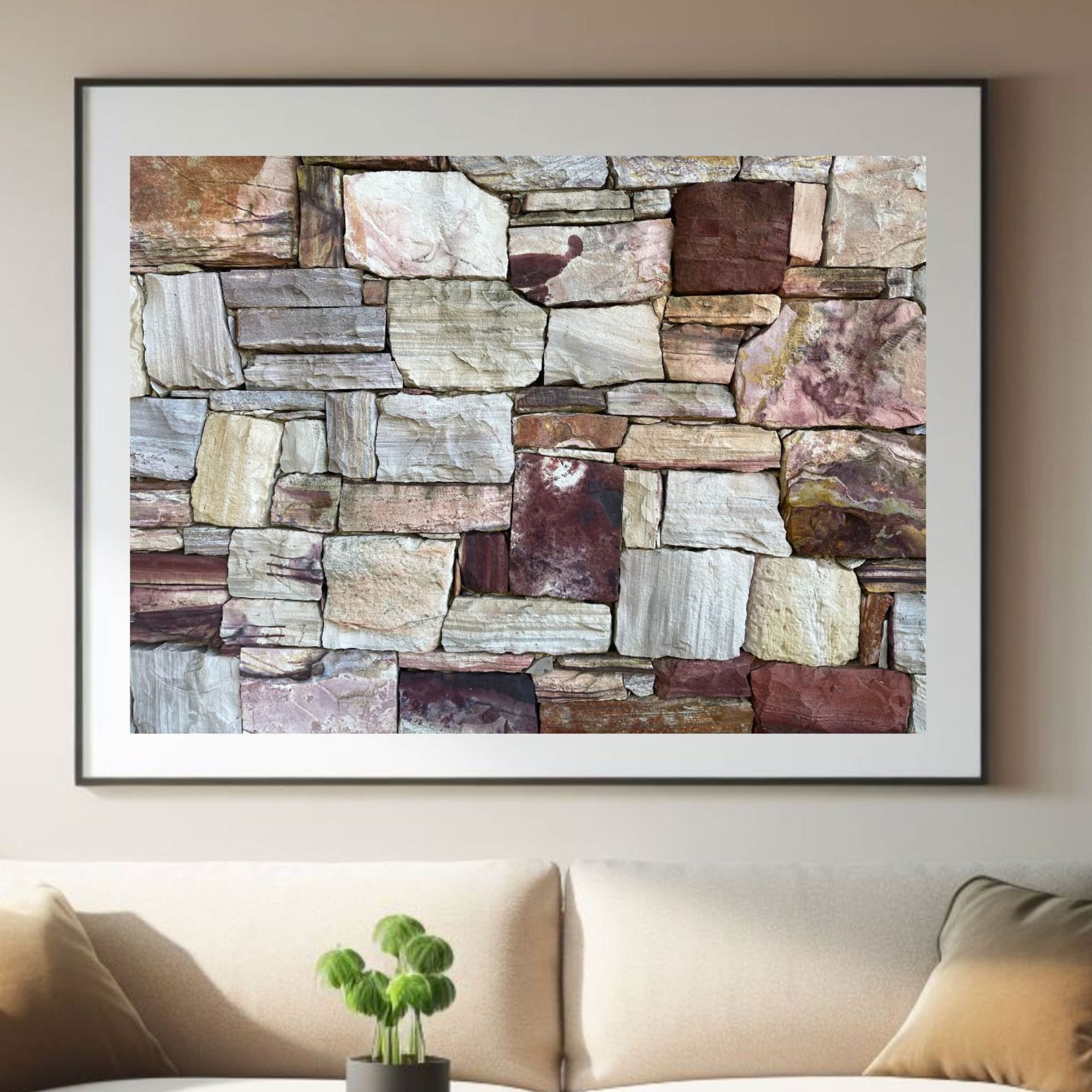 Stone Wall Backdrop, Stone Art Wall Decor, Stone, Stone Wall, Stone Art ...