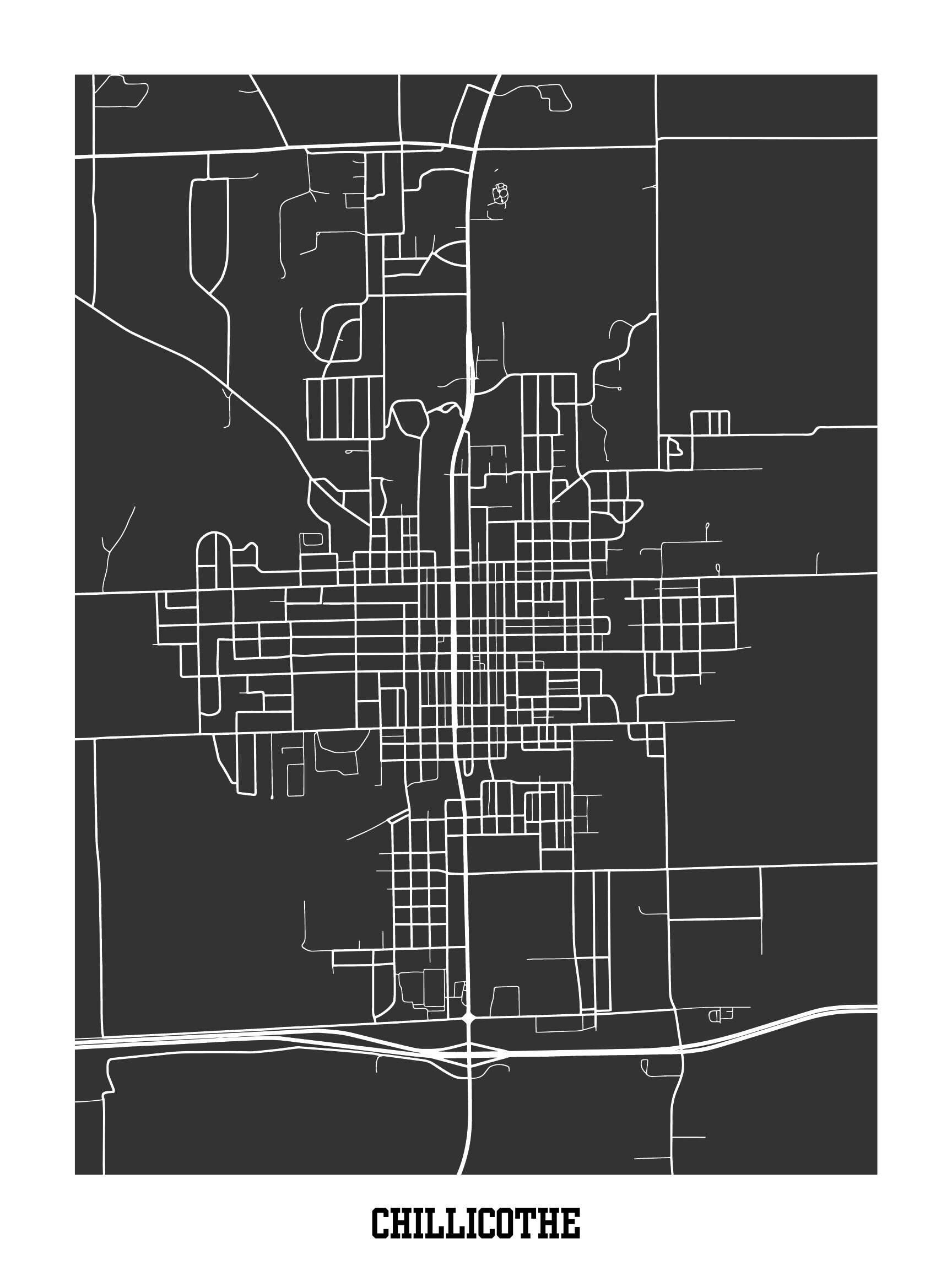 Custom Your Hometown Map Poster - Etsy