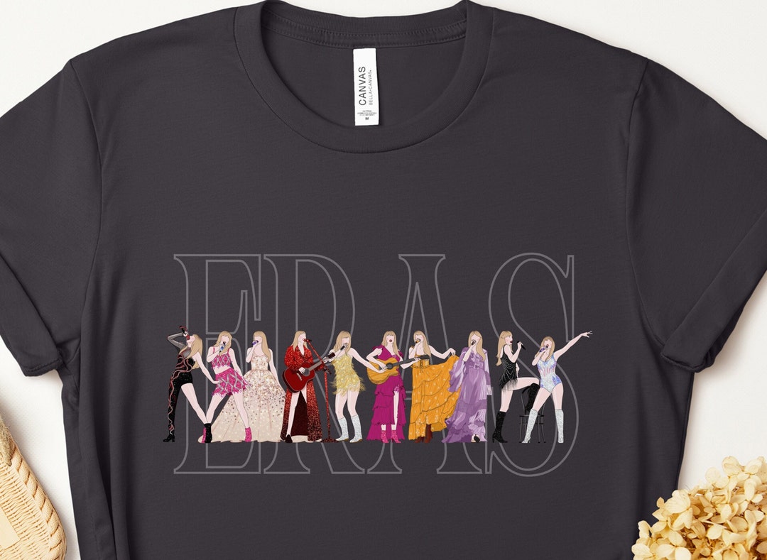 Taylor Eras Tour Tshirt, Swifty Gift, Swifty Fan Merch, Swifty Fan Gift ...