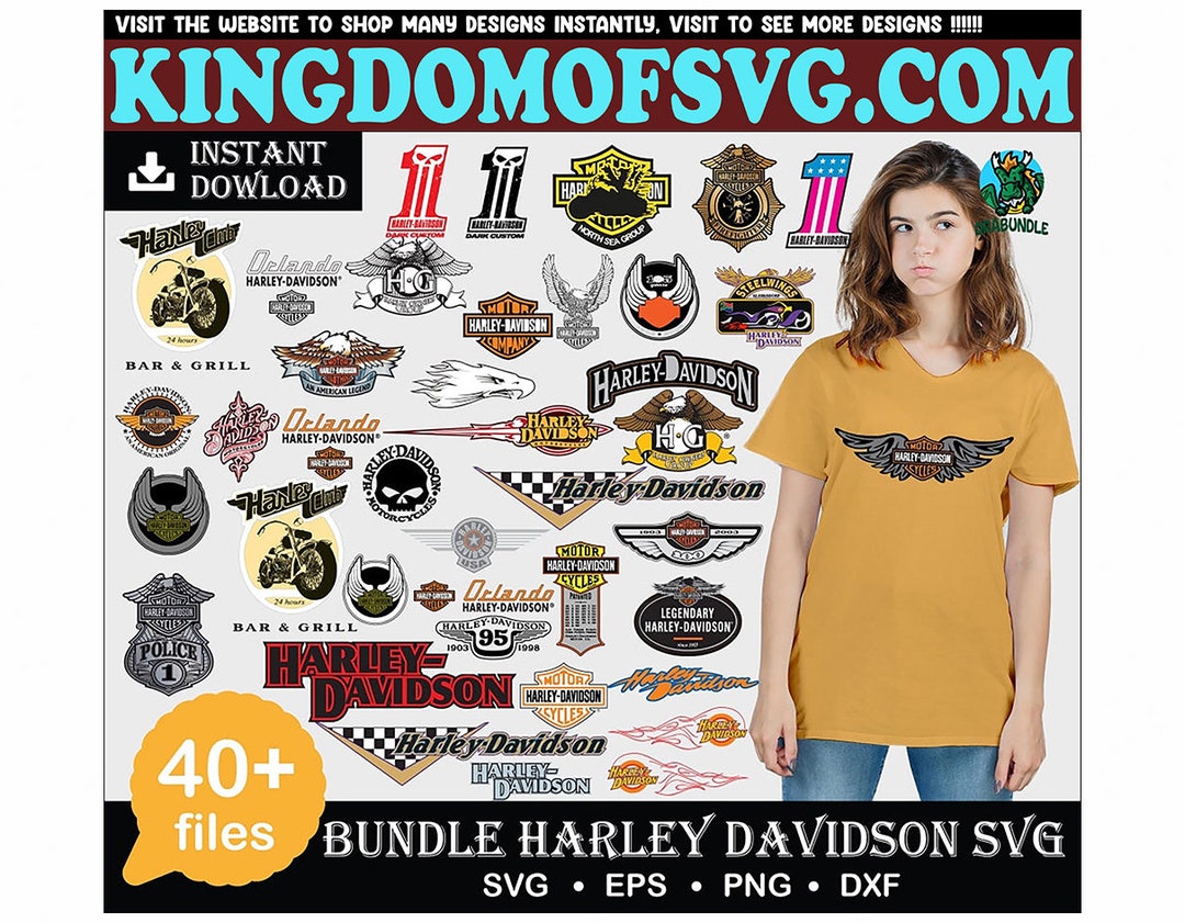 Harley Davidson, Harley Davidson SVG, Harley Davidson PNG, Harley Davidson Logo, Harley Davidson ...