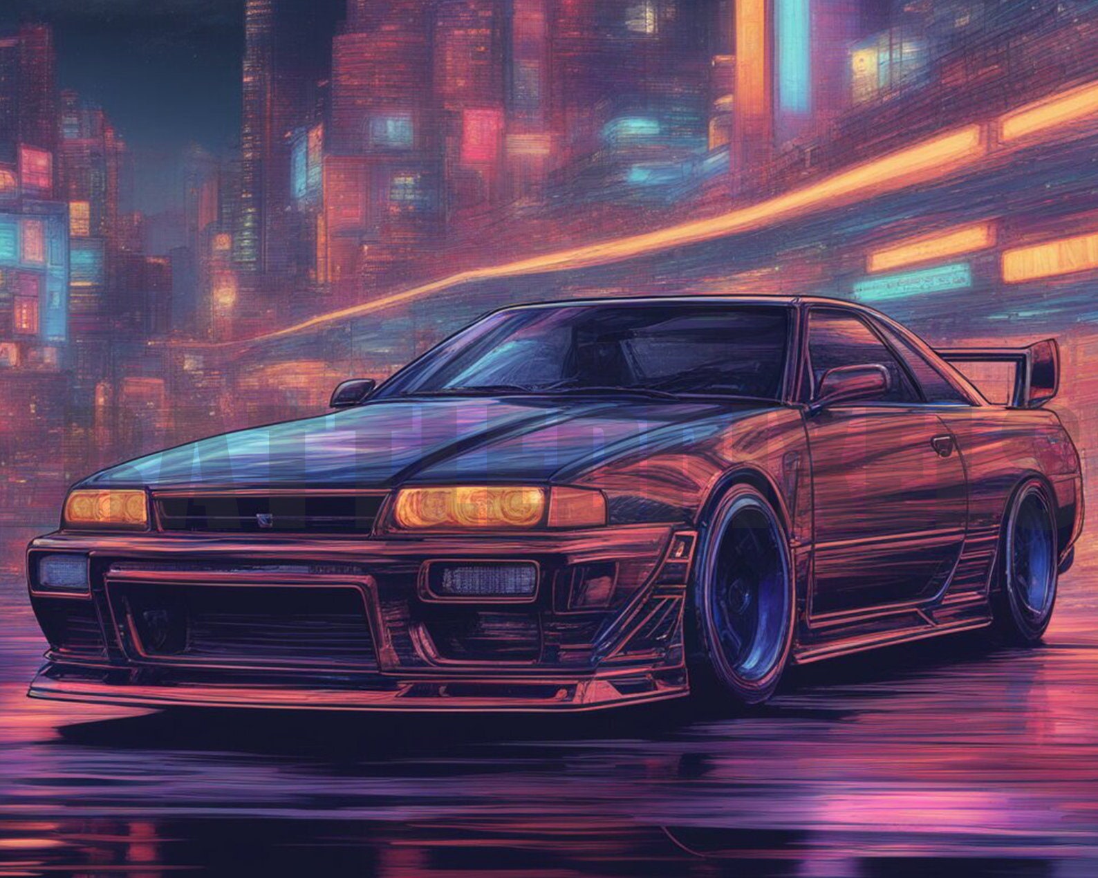 Retro JDM Cars - Etsy