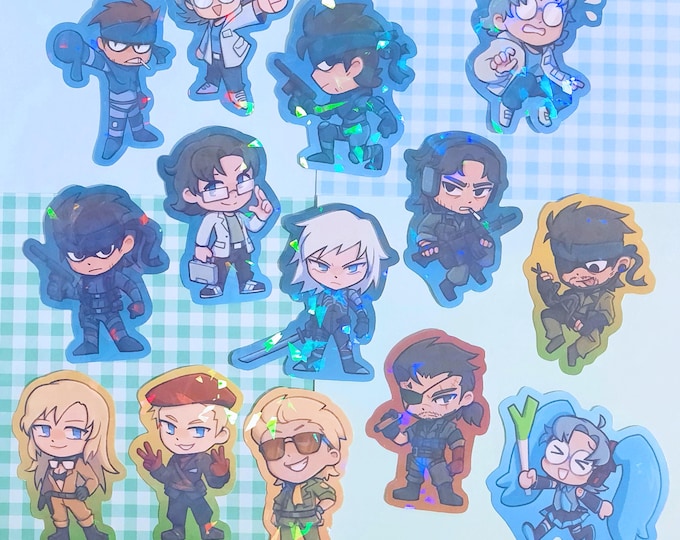 MGS Stickers 2 - Etsy