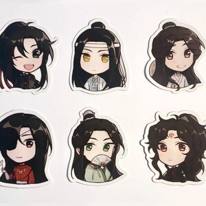 MXTX Stickers - Grandmaster of Demonic Cultivation, Heaven Official's ...