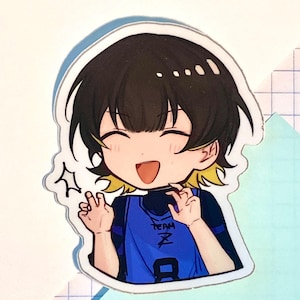 Blue Lock Stickers - Isagi Yoichi, Bachira Meguru, Nagi Seishiro, Reo ...
