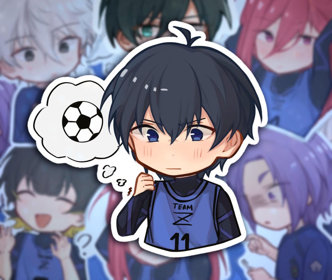 Blue Lock Stickers - Isagi Yoichi, Bachira Meguru, Nagi Seishiro, Reo ...