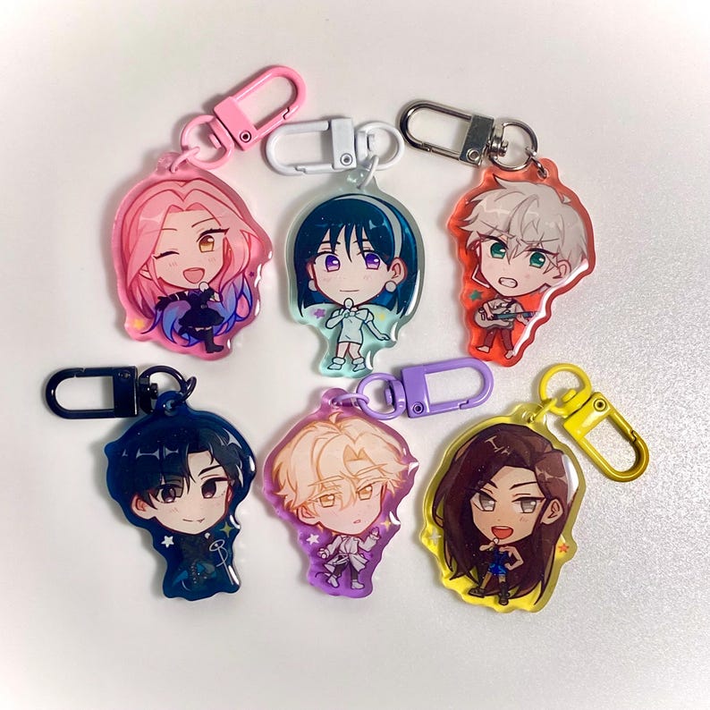 Alien Stage Charms - Mizi, Sua, Ivan, Till, Luka, Hyuna - Etsy