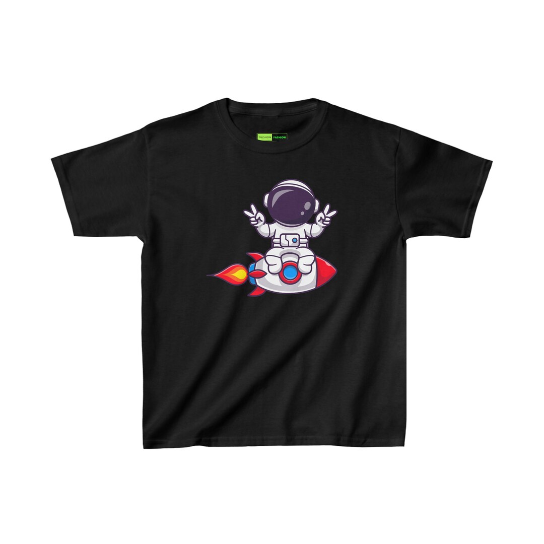 ASTRO ROCKET Kids Heavy Cotton™ Tee - Etsy