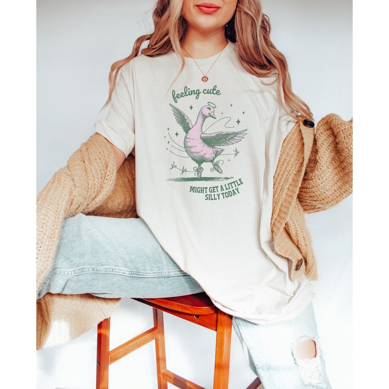 Silly Goose Shirt, Silly Goose T-shirt, Funny Goose Outfit, Goose Lover ...