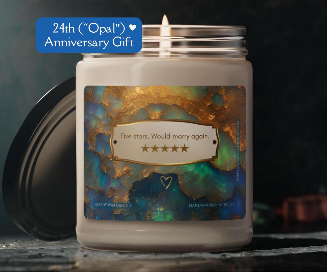 Funny, Beautiful, Sentimental 24th Opal Anniversary Gift Opal-design ...