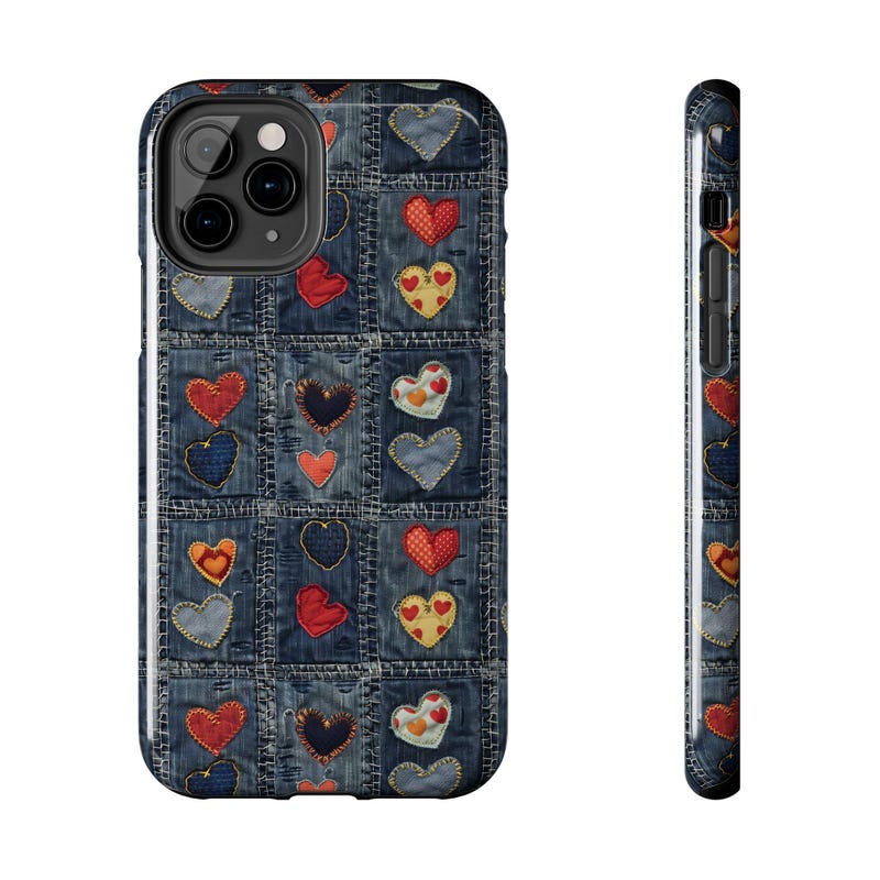 Denim Phone Case - Etsy