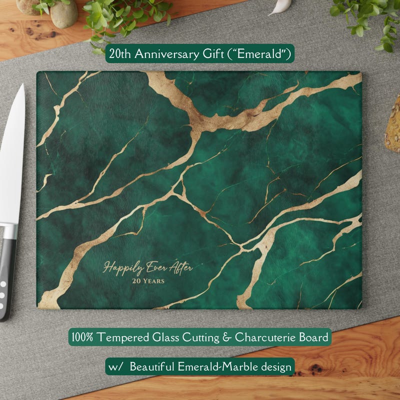 Emerald Gold Serving Tray - Etsy