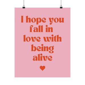 Inspirational Wall Art, Mental Health Quote Physical Premium Poster, I ...