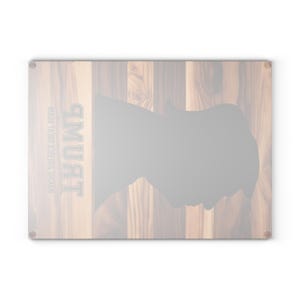 Donald Trump Cutting Board Charcuterie Cheese Serving Inauguration Day ...