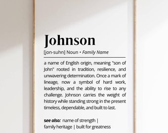 johnson name origin