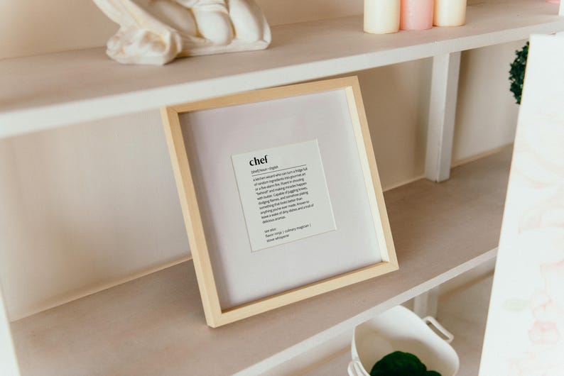 Chef Definition Print: Funny Kitchen Wall Art (digital Download) - Etsy