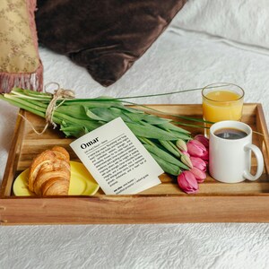 Omar Name Definition Wall Art Personalized Name Meaning Gift Minimalist ...