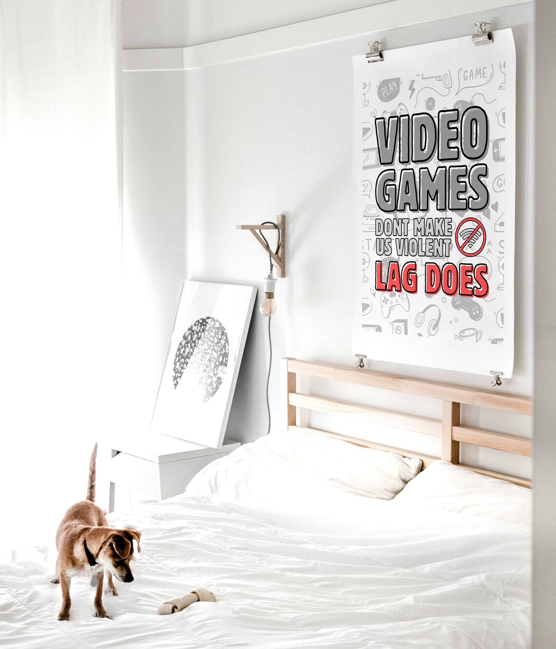 Funny Game Poster, Gaming Poster for Wall, Gaming Wall Decor, Gamer ...