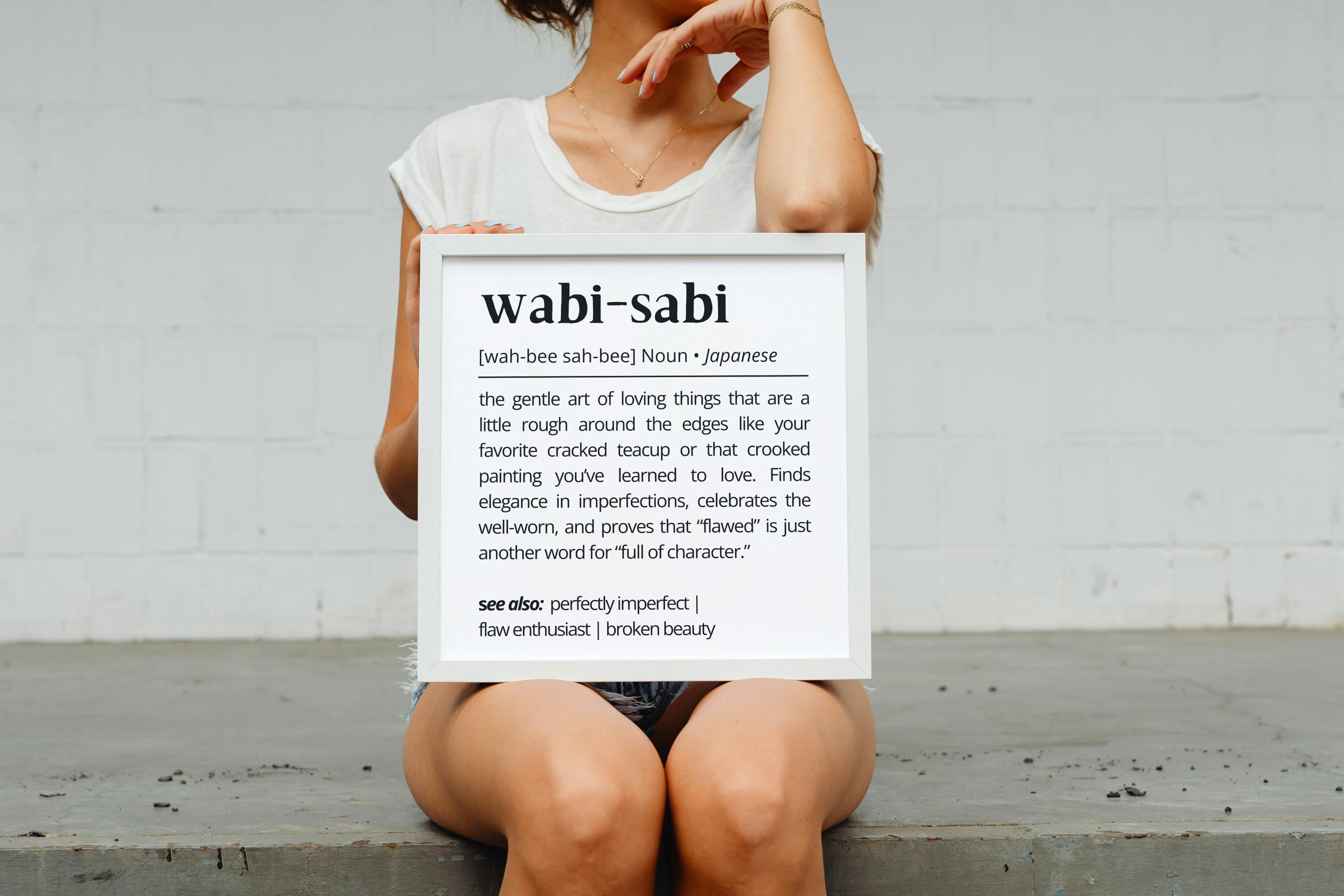 Wabi-sabi Definition Print, Japanese Aesthetic (digital Download) - Etsy