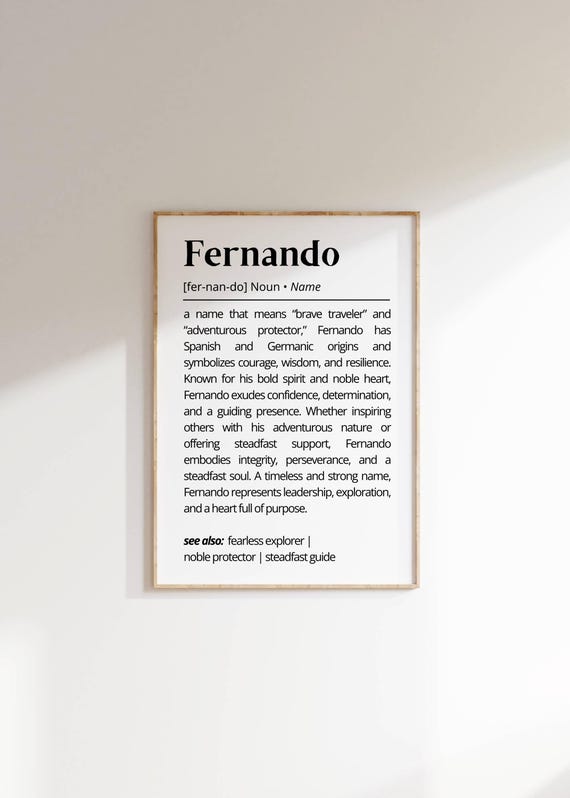 Fernando Name Gender