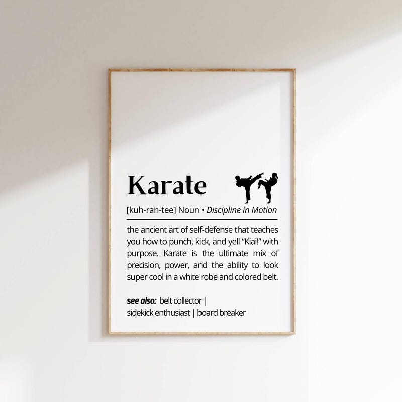 Martial Arts Decor - Etsy