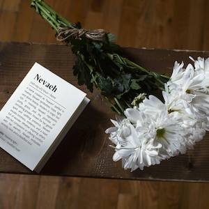 Nevaeh Name Definition Wall Art Personalized Name Meaning Gift ...