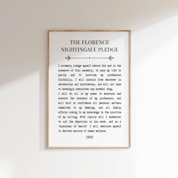 Florence Nightingale - Etsy