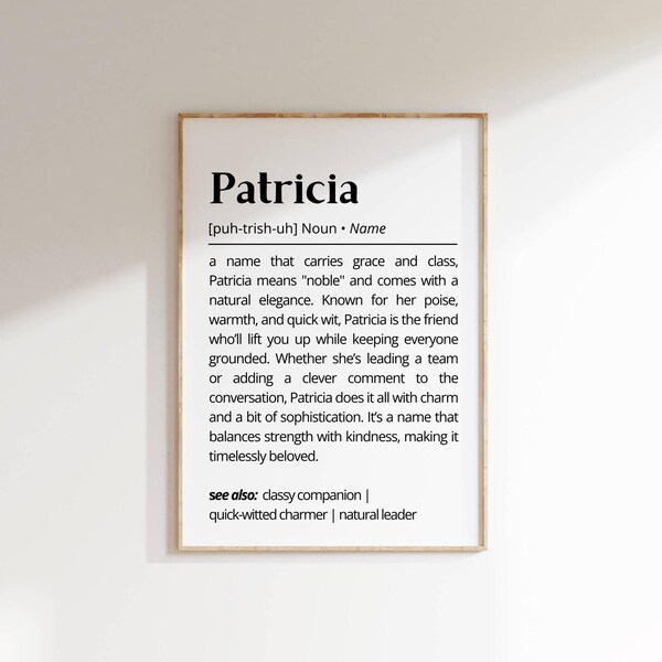 Name Meaning Art - Etsy