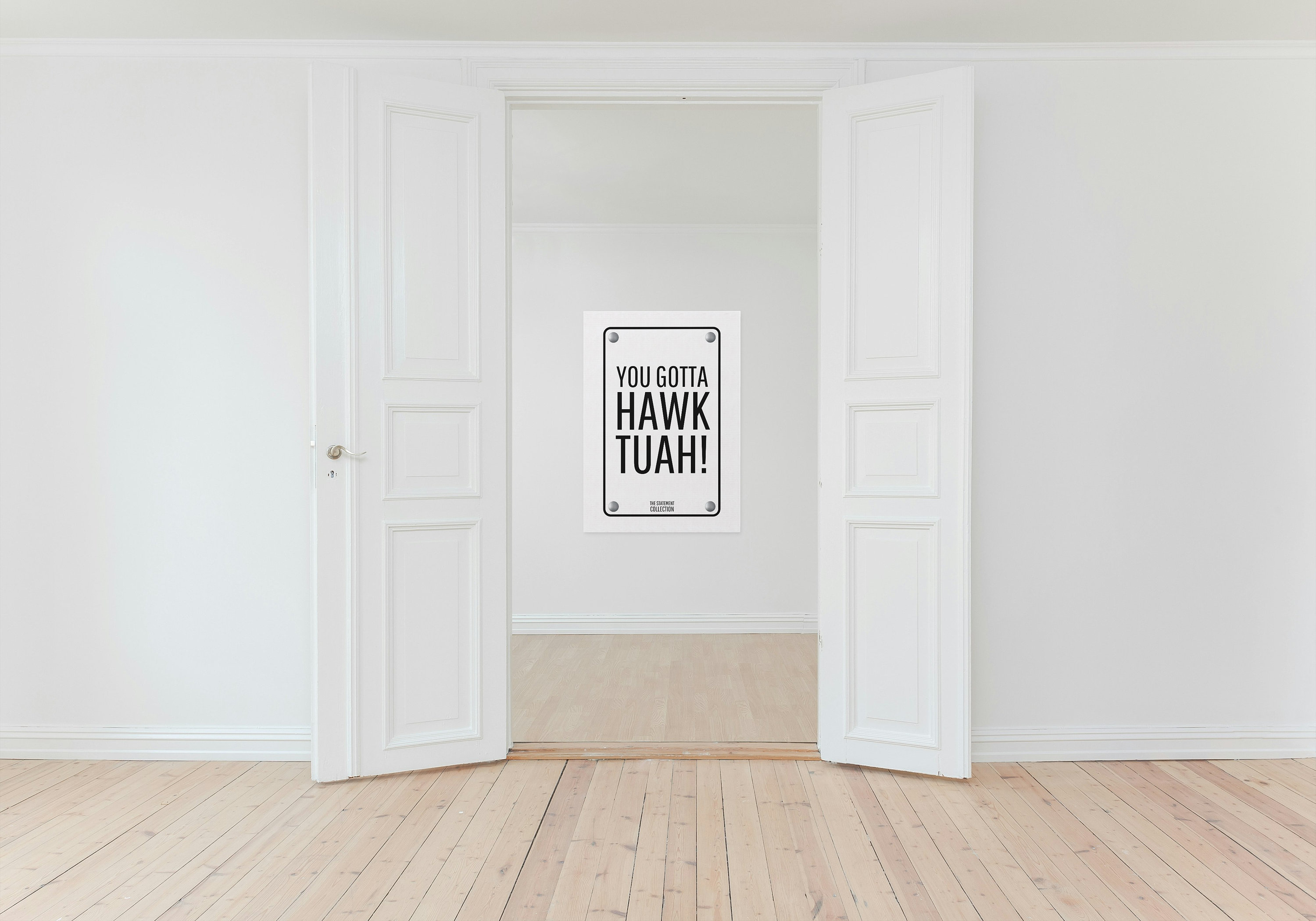 Hawk Tuah Quote, Statement Poster, Quote Wall Art, Statement Wall Art ...