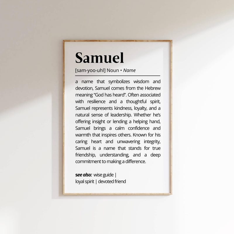 Name Meaning Art - Etsy