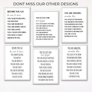 You Are Amazing Affirmation Wall Art for Kids Inspirational Classroom ...