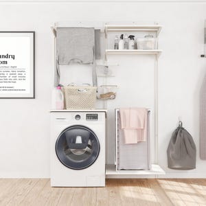 Laundry Room Definition Wall Art Laundry Quote Poster Gift for Her ...