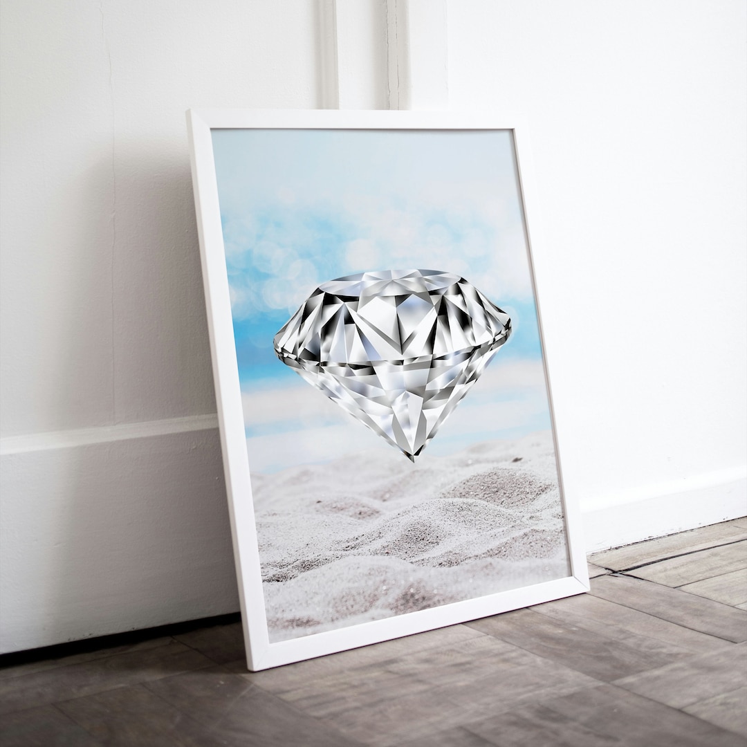 Diamond Wall Art, Diamond Art, Diamond Poster, Diamond Decor, Jewel Art ...