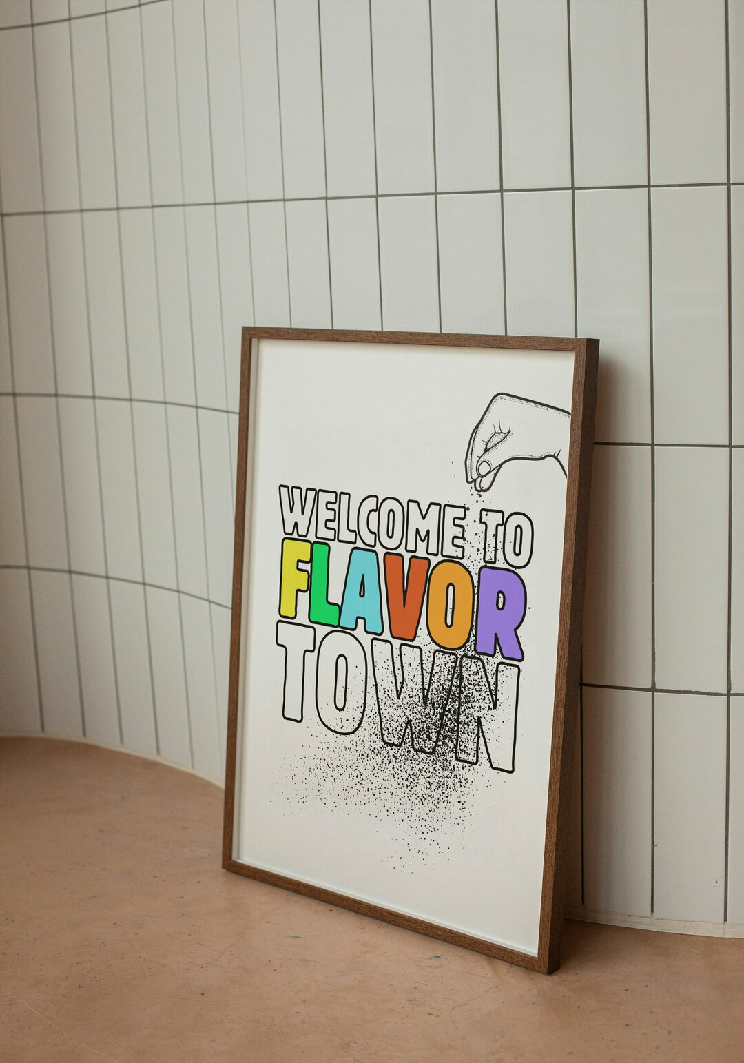 Flavor Town, Kitchen Prints, Kitchen Gallery, Kitchen Poster, Kitchen ...
