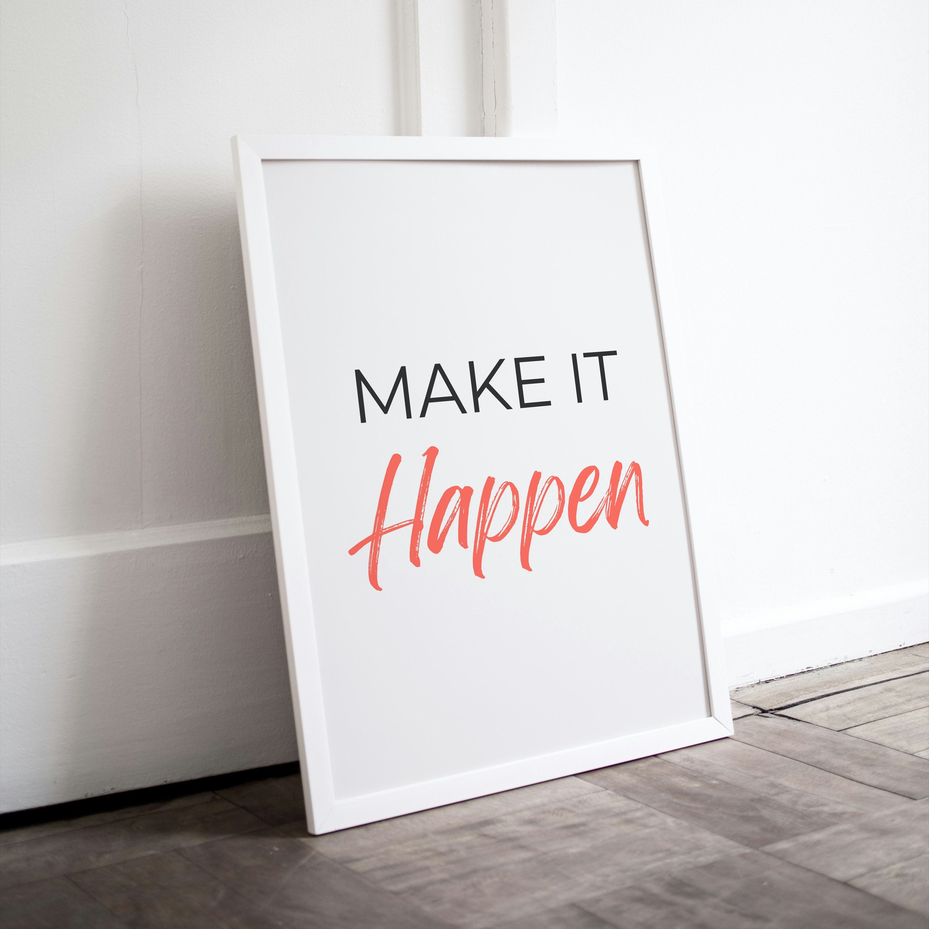 Motivational Wall Quotes Office Wall Art Success Poster Motivation for ...