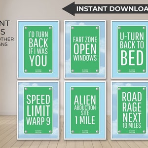 Printable Road Signs, Roadside Sign Boards, Highway Quotes, Traffic ...
