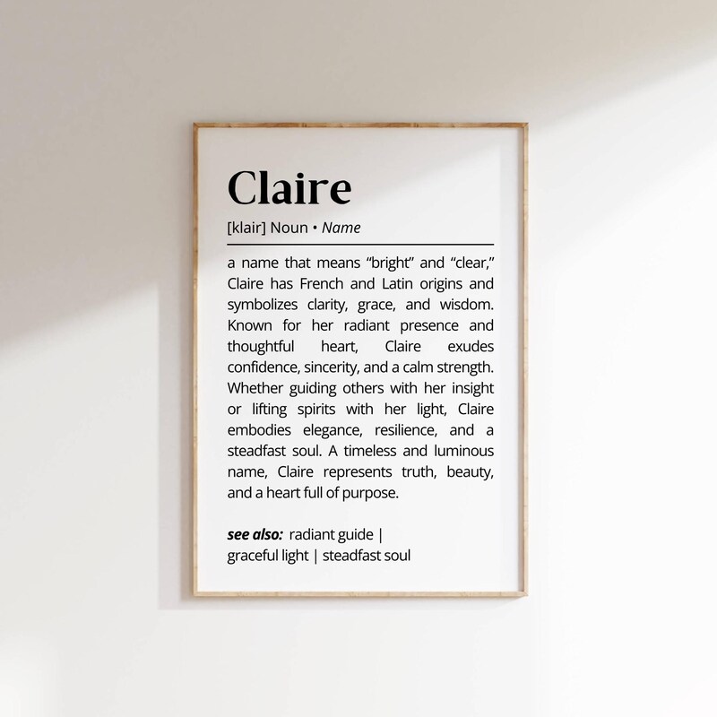 Claire& - Etsy