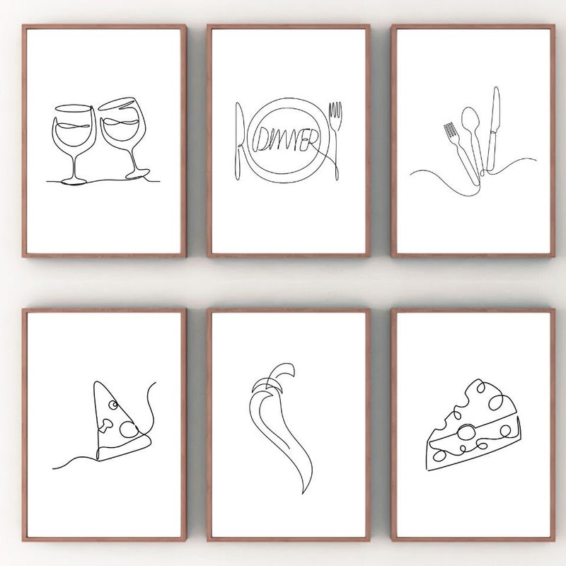 Kitchen Wall Art - Etsy