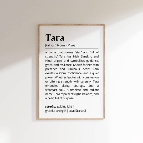 Tara - Etsy