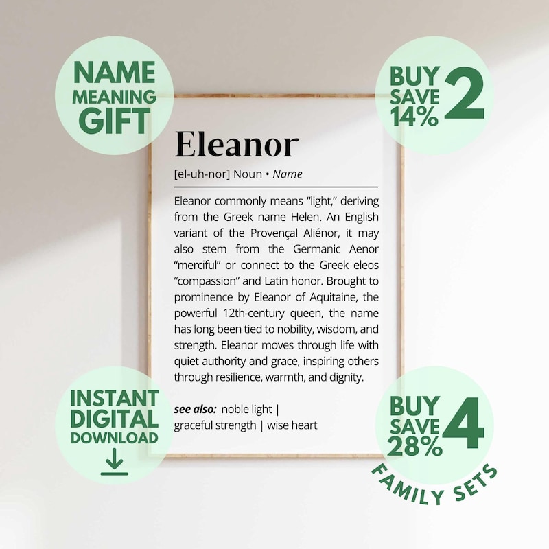 Eleanor Decorations - Etsy