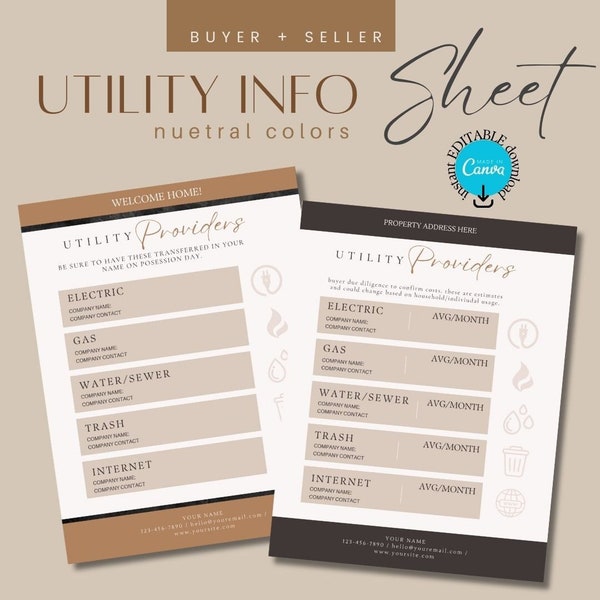 Seller Utility Sheet - Etsy