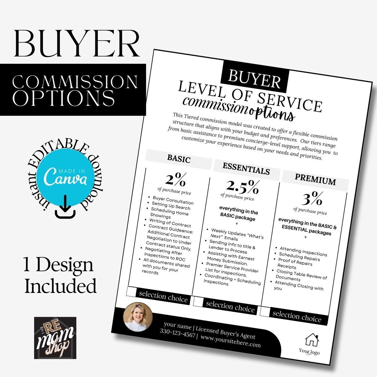 Buyer Commission | Real Estate Commission Sheets | Commission Sheet ...