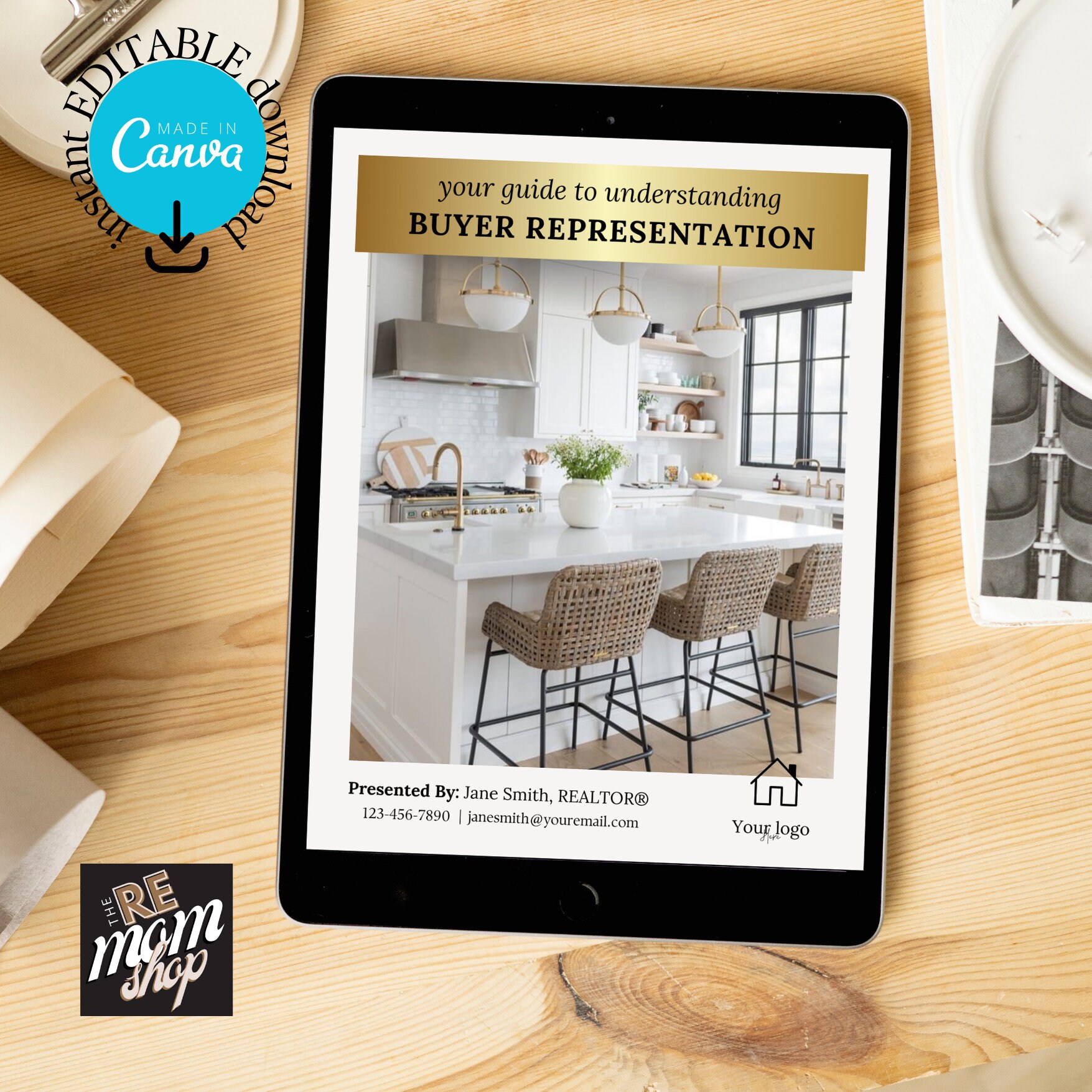 Realtor Buyer Representation Guide | Canva Template (digital Download ...