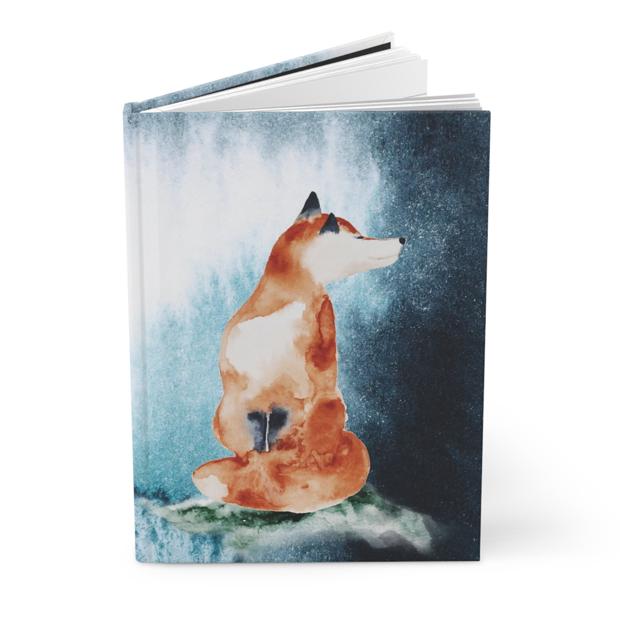Red Fox Journal - Fox Notebook - Etsy